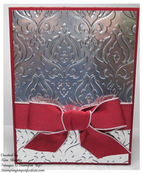 3 Cards Created With Embossed Foil – Stamping Imperfection