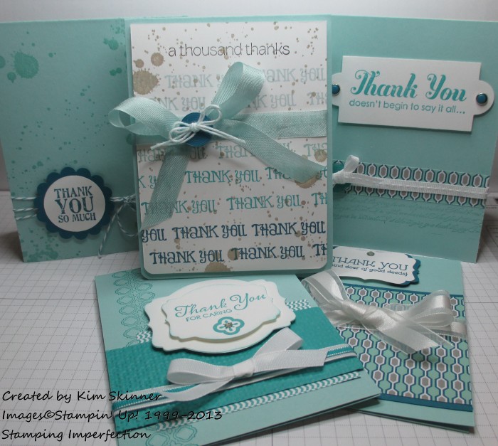 5 Thank You Cards To Show Your Gratitude – Stamping Imperfection