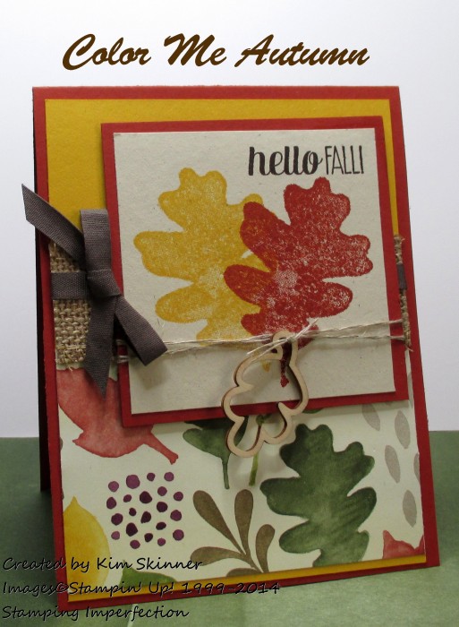 Color Me Autumn: 2 Card Layouts + Video Tutorial – Stamping Imperfection