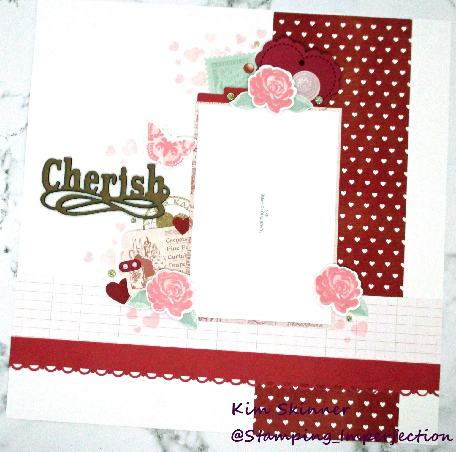 5 Key Elements of a Scrapbook Layout – Stamping Imperfection