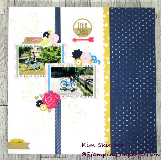 Sports Themed Scrapbook Challenge – Stamping Imperfection