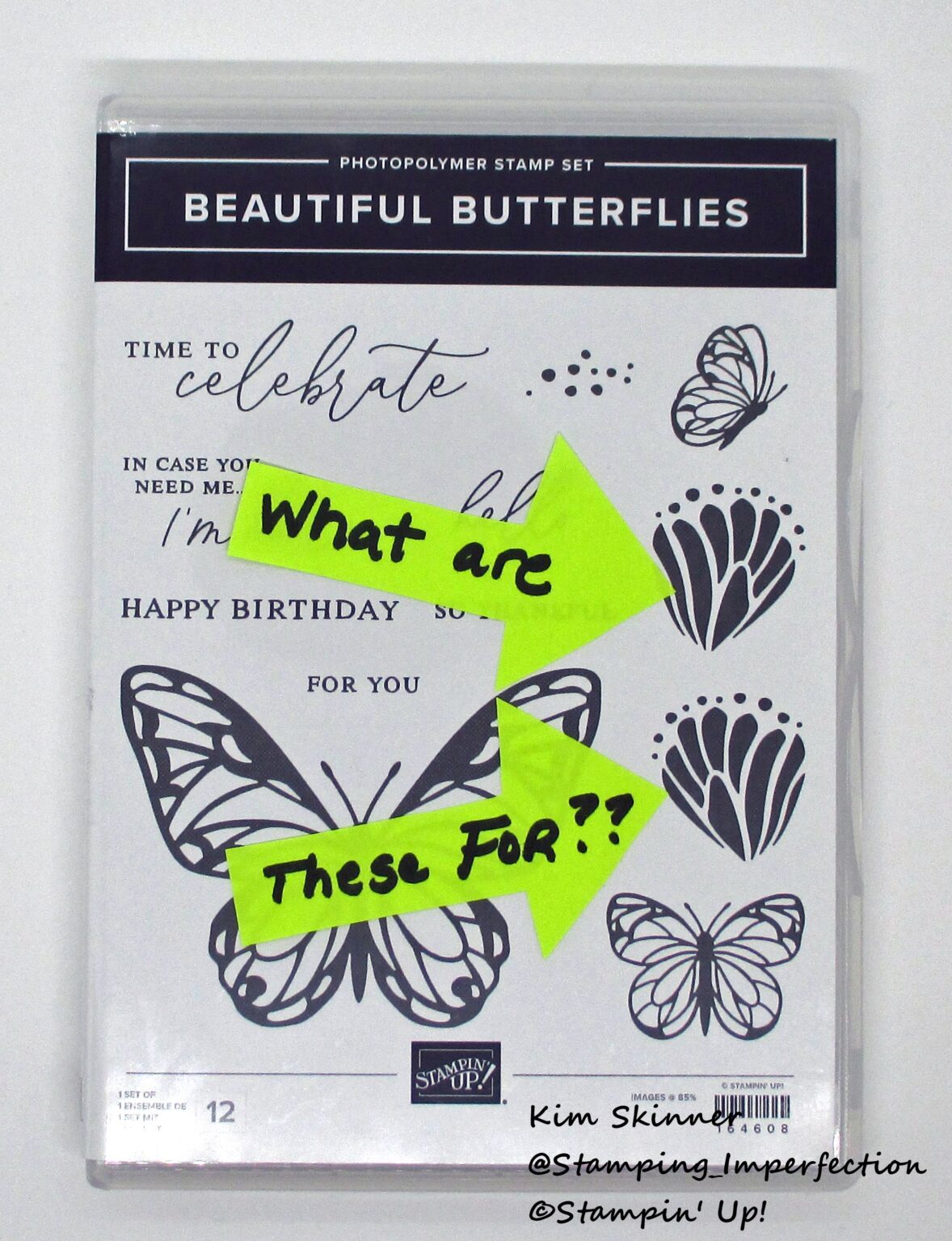 Beautiful Butterflies Mystery Stamps SOLVED! – Stamping Imperfection