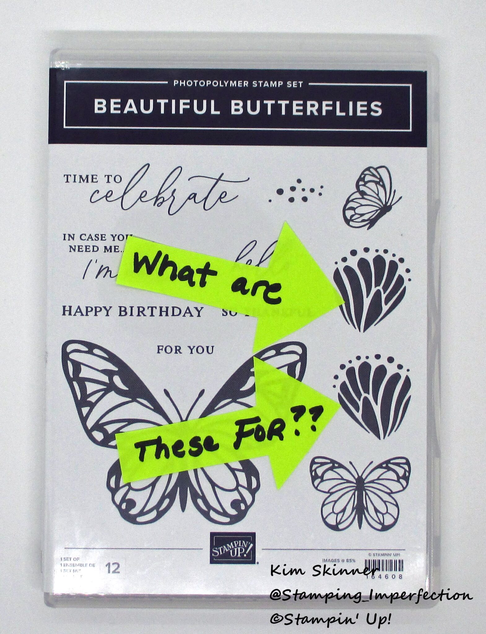 Beautiful Butterflies Mystery Stamps SOLVED! – Stamping Imperfection